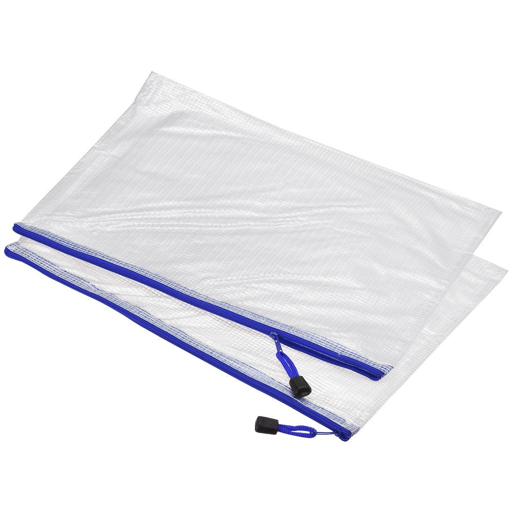 fefonnbom Mesh Zipper File Pouch Document Folders 12 Pcs - Walmart.com