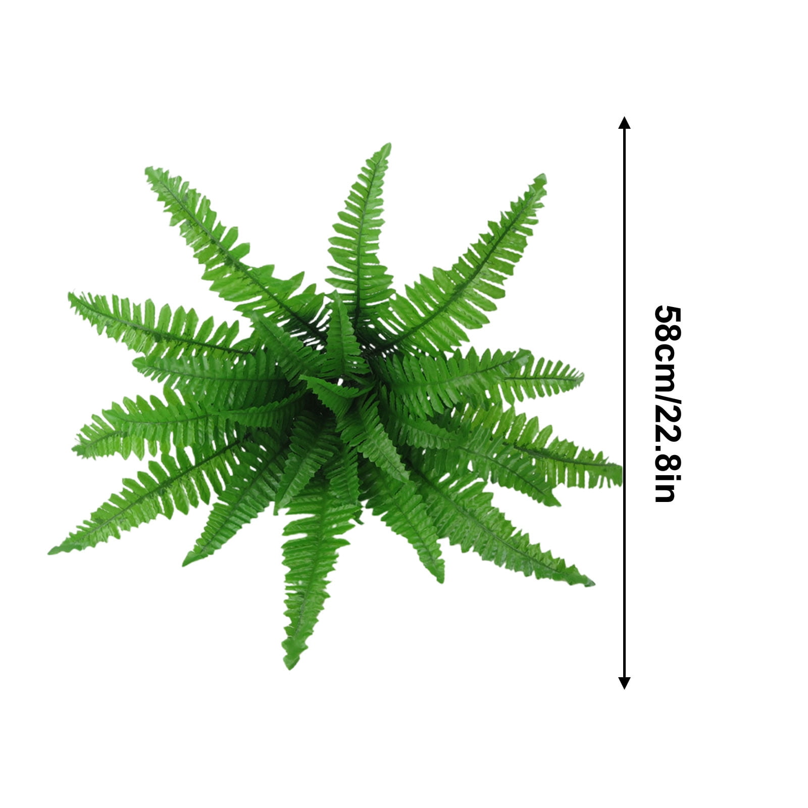 feimajia Artificial Fern Plants for Home Decor Indoor Simulated Persian ...