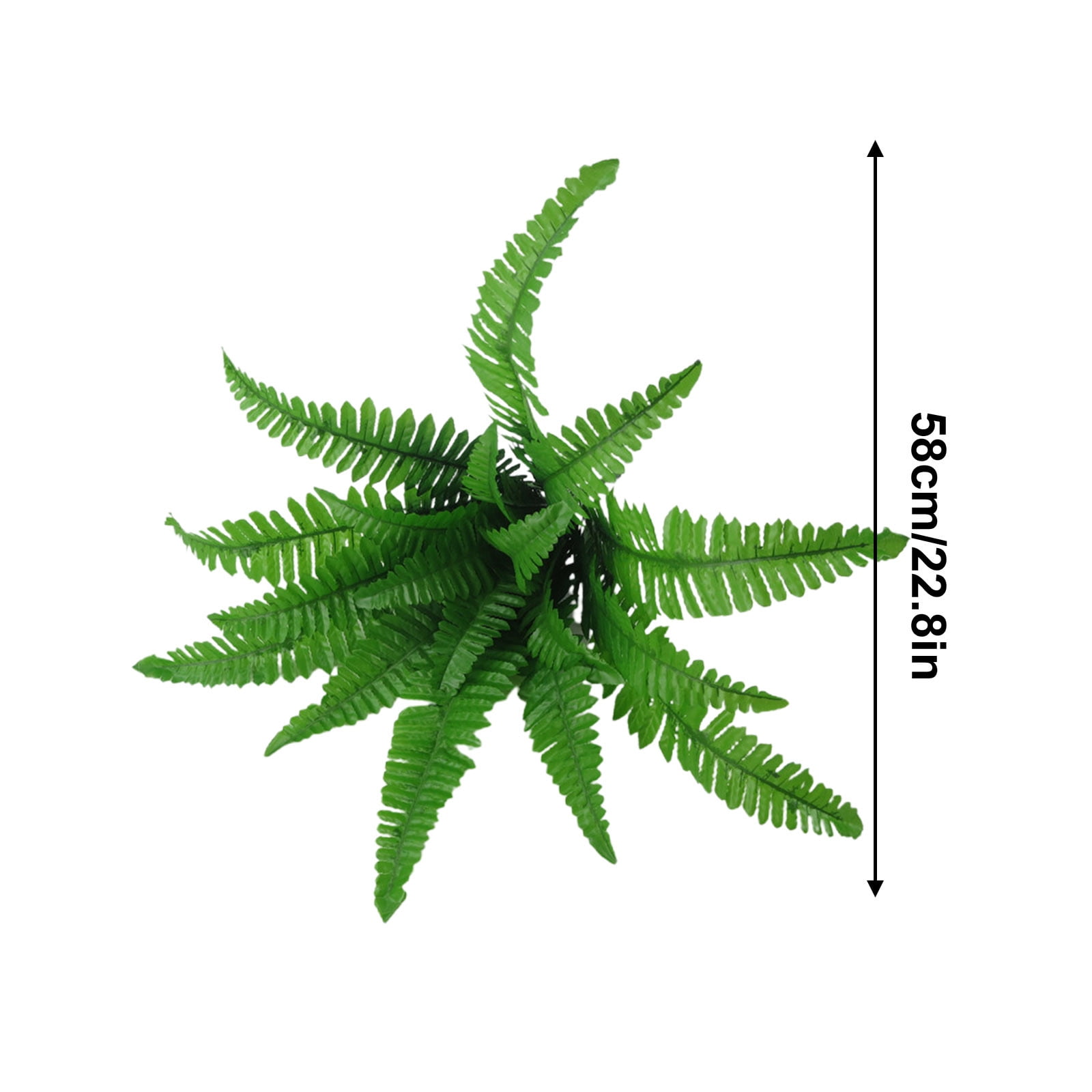 feimajia Artificial Fern Plants for Home Decor Indoor Simulated Persian ...
