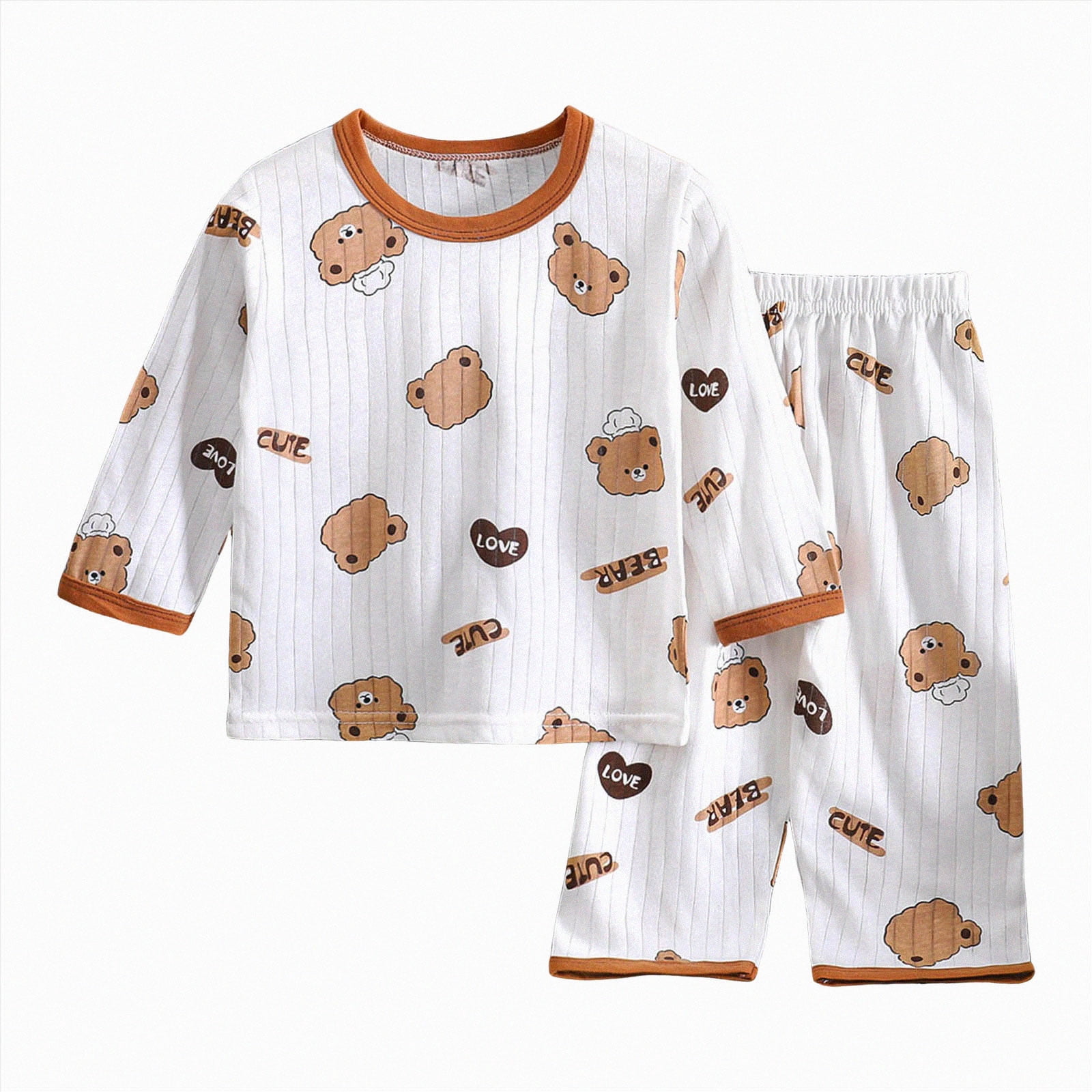 felwors Boys Short Pajama Set Kids Boys' Pajama Set Short Sleeve T ...
