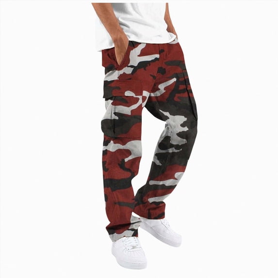 felwors Cargo Pants Drawstring Casual Hiking Pants Joggers Athletic ...