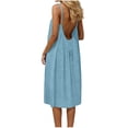 felwors Summer Dresses for Women 2026 Backless Cami Dresses Sleeveless ...