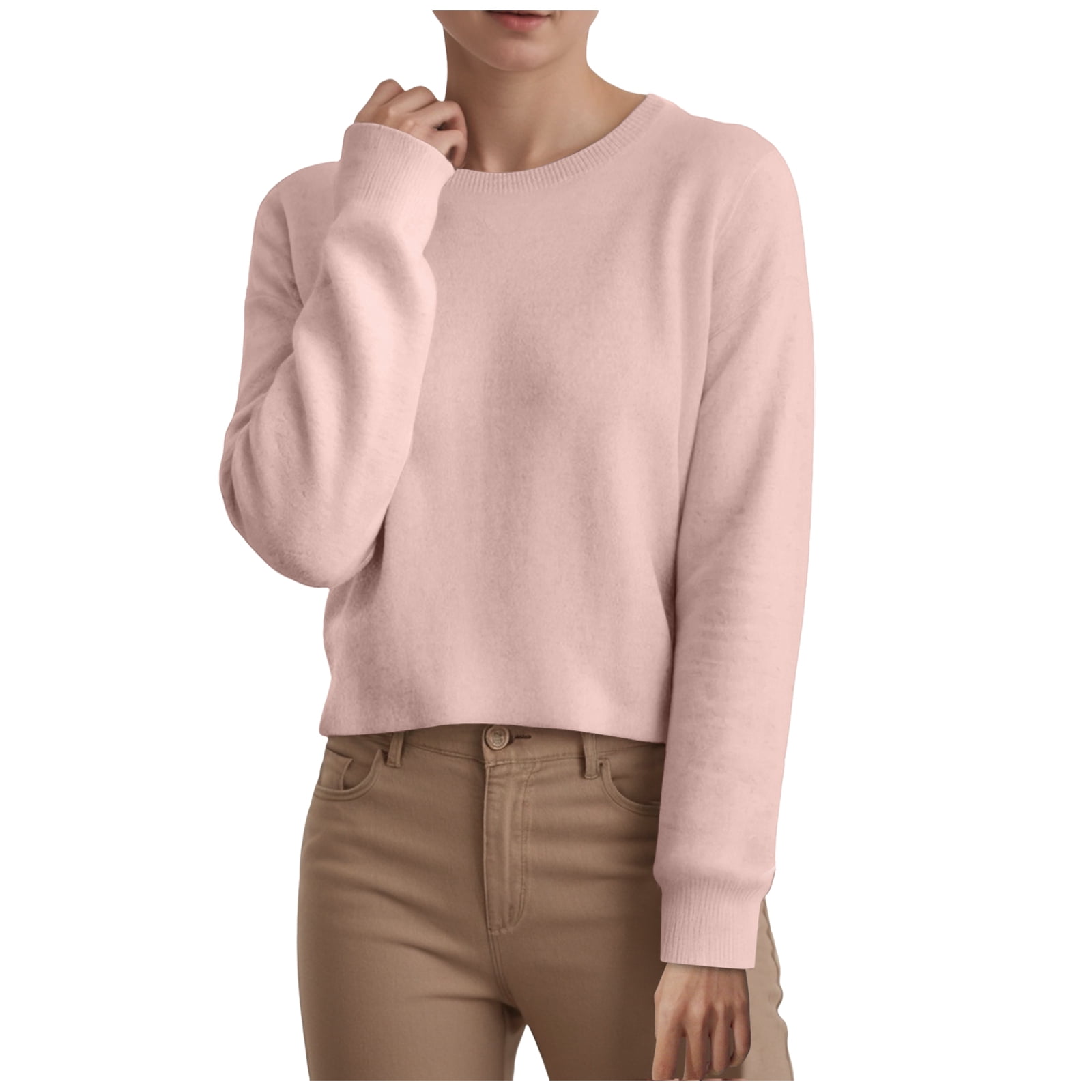felwors Sweaters for Women Long Sleeve Knits Hoodie Cozy Lightweight ...