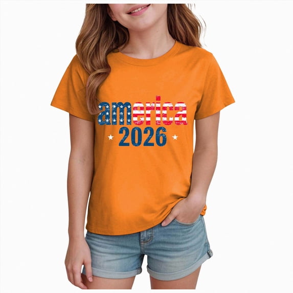 felwors Toddler Boys Girls 4th of July T-Shirt American Flag Popsicle ...