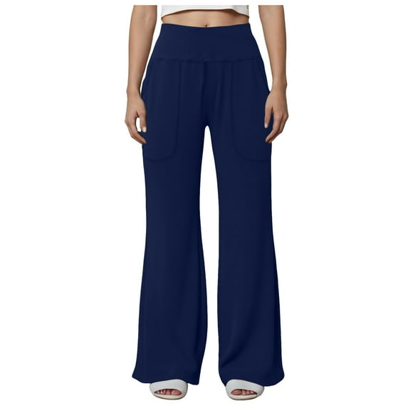 felwors Yoga Pants for Women Workout Leggings Stretchy Casual Pants ...