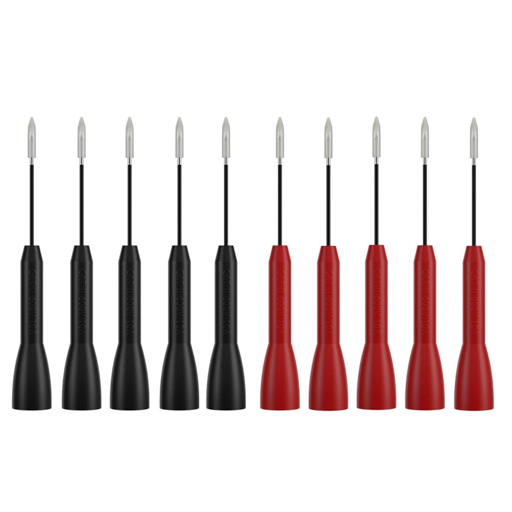 fengchenda 10Pcs Multimeter Test Probe Back Probes 1Mm Test Pin With ...