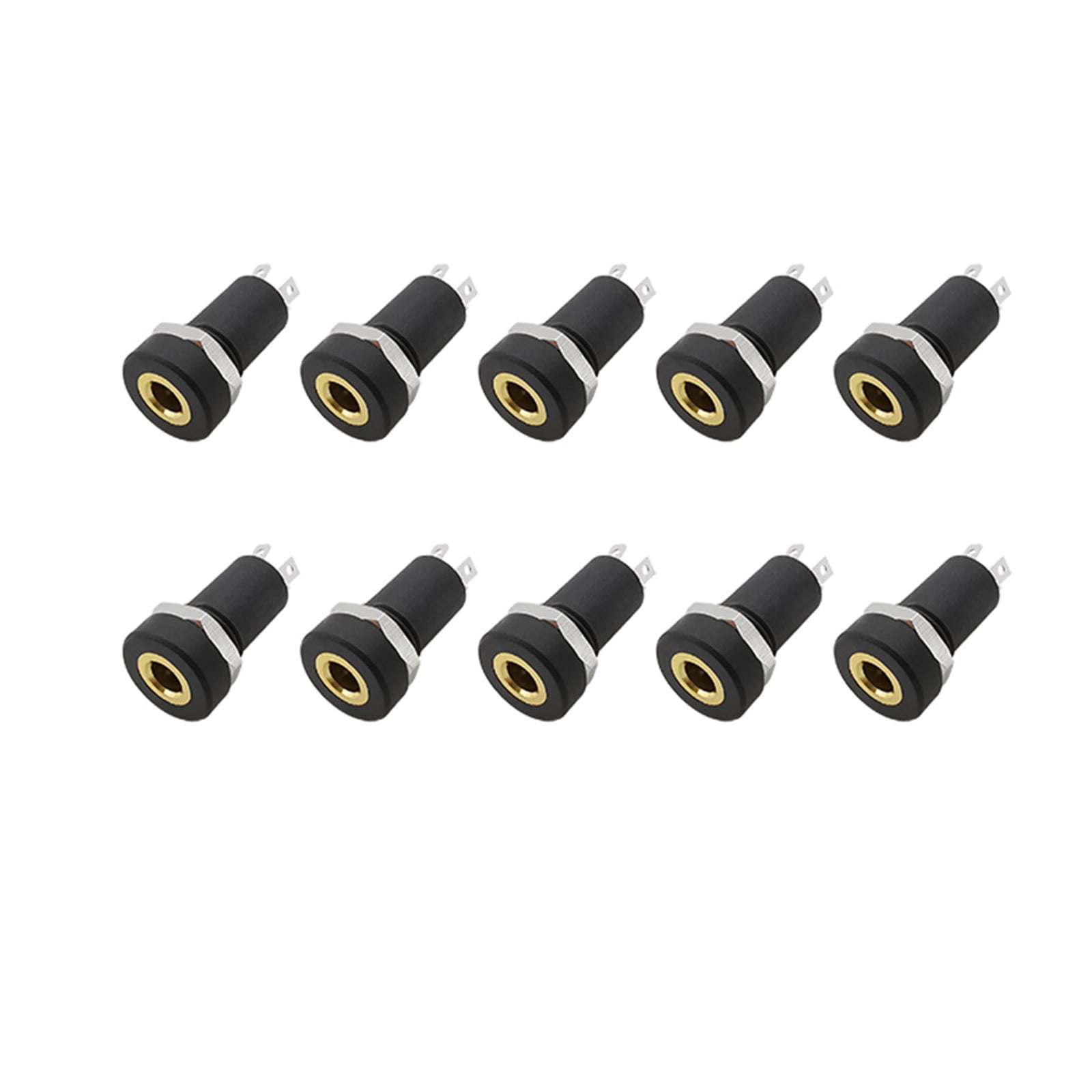 fengchenda 10Pcs Pj-392A 3.5Mm 4Pin Female Audio Headphone Stereo ...