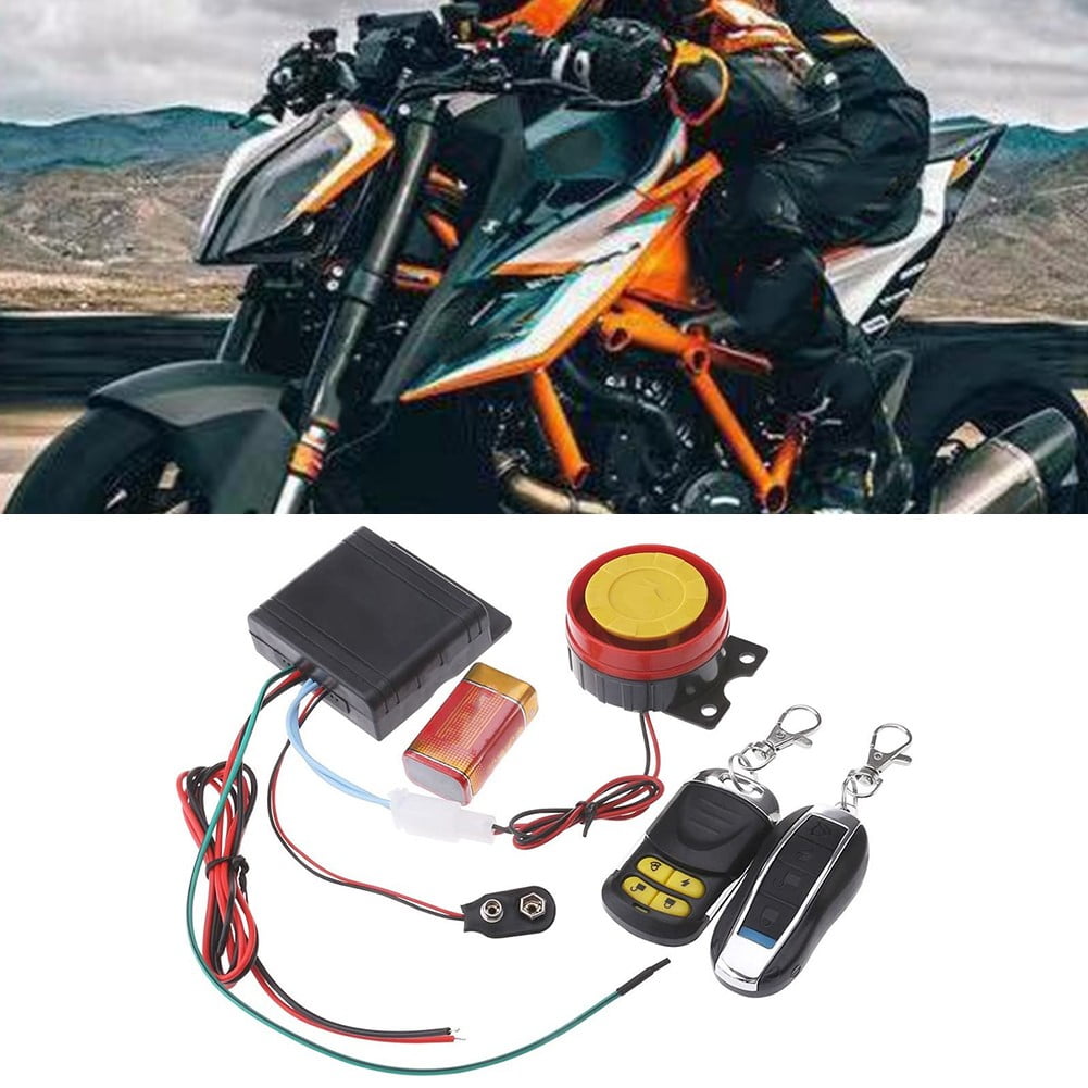 fengchenda 12V Alarm System Remote Control Engine Start For Motorcycles ...