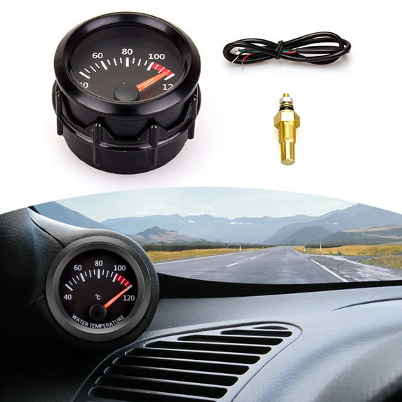fengchenda 12V Car Instrument 52Mm Water Temperature Modified Car ...