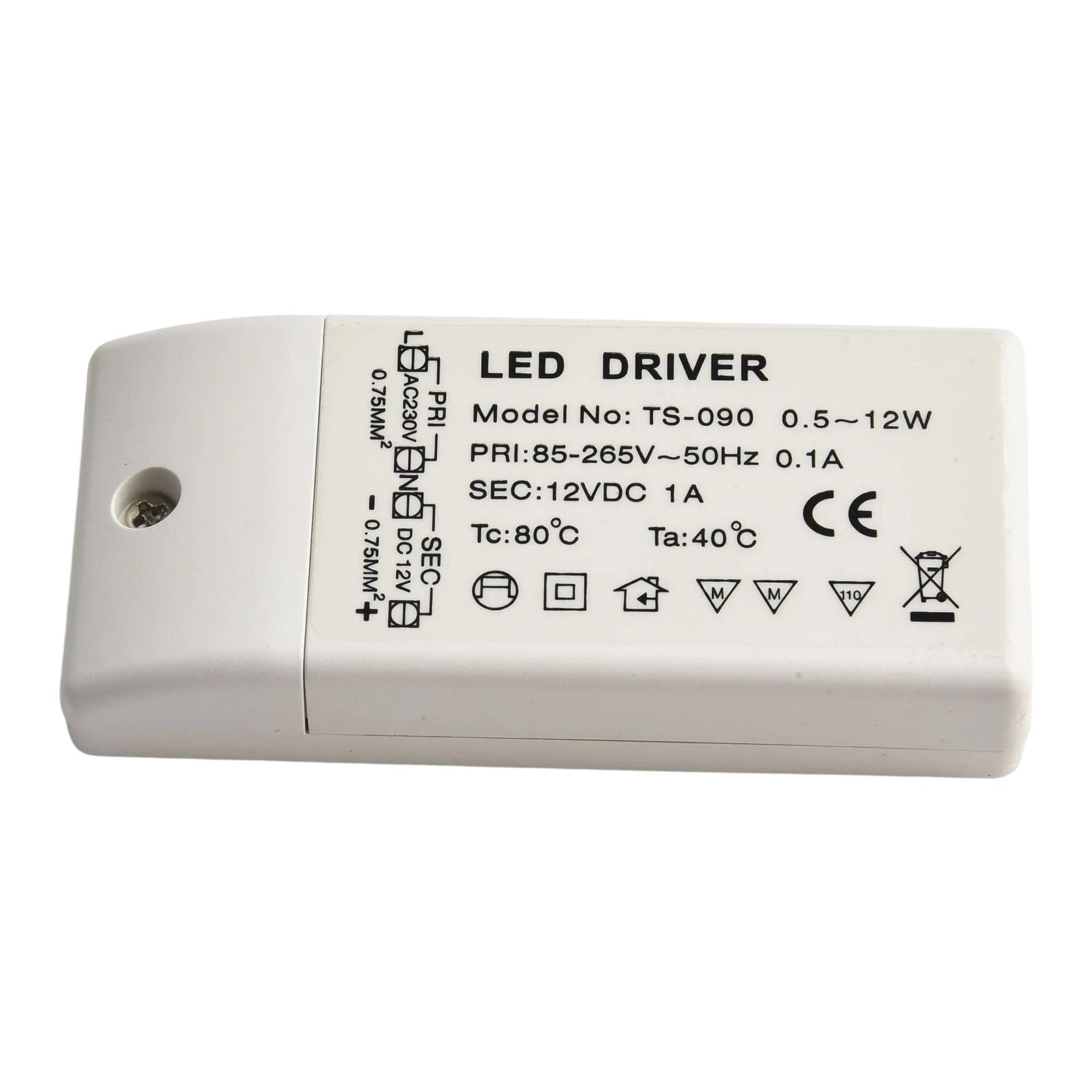 fengchenda 12W Led Transformer Dc 12V Led Panel Driver Power Supply Constant Current - Walmart.com