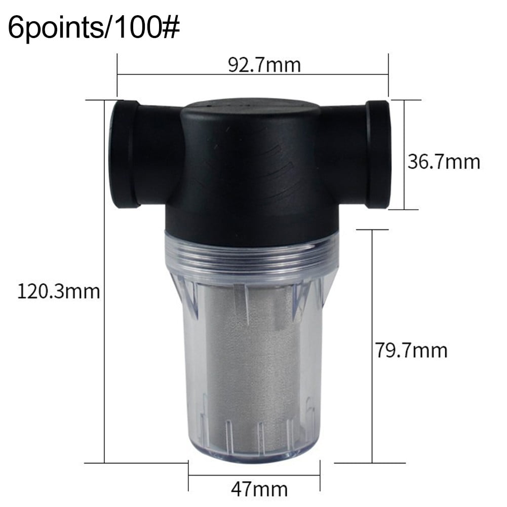 fengchenda 1Pc 1/2" 3/4" 1" Water Pump Strainer Filter With 100 Mesh ...