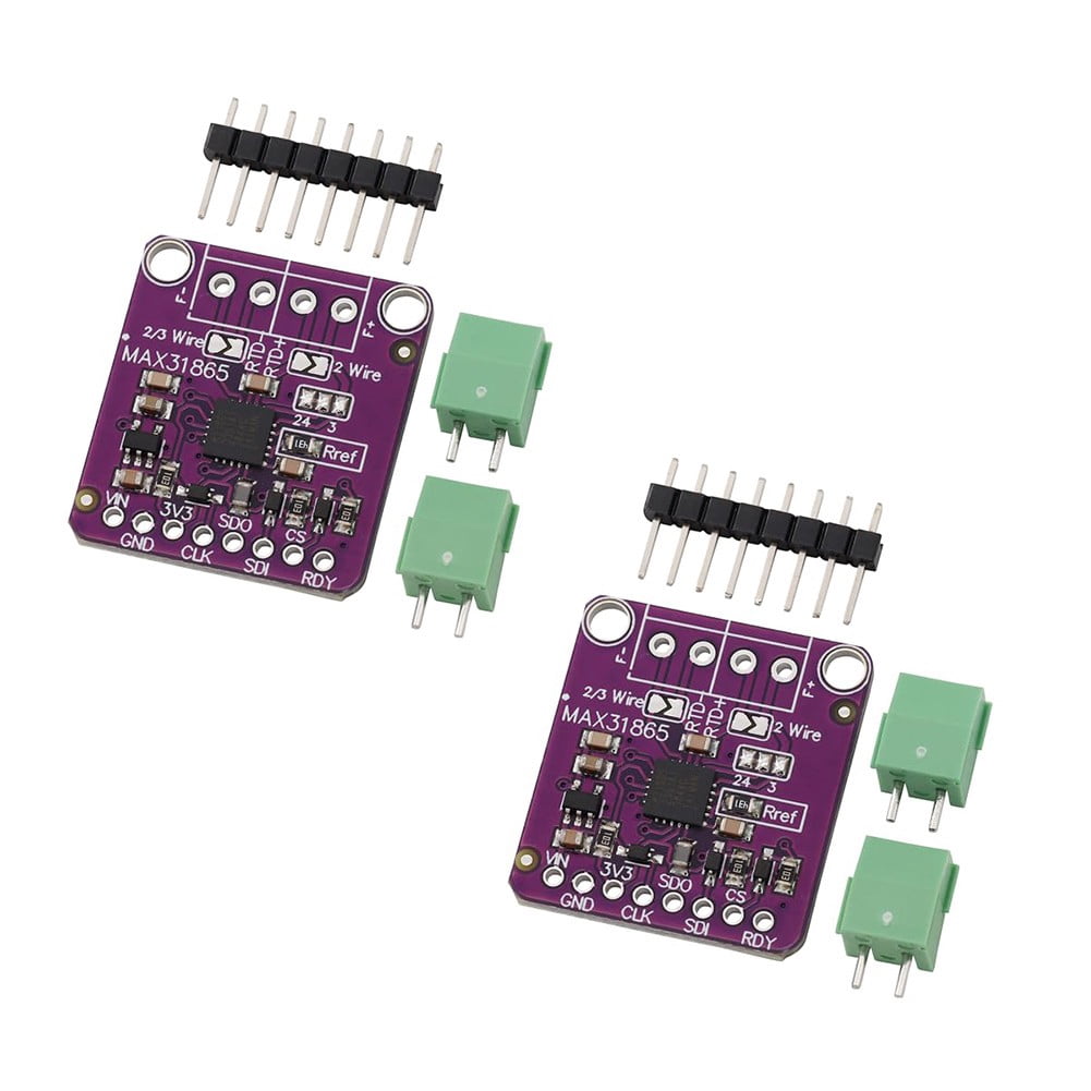 fengchenda 2 Pieces For Max31865 Resistance Temperature Thermocouple ...