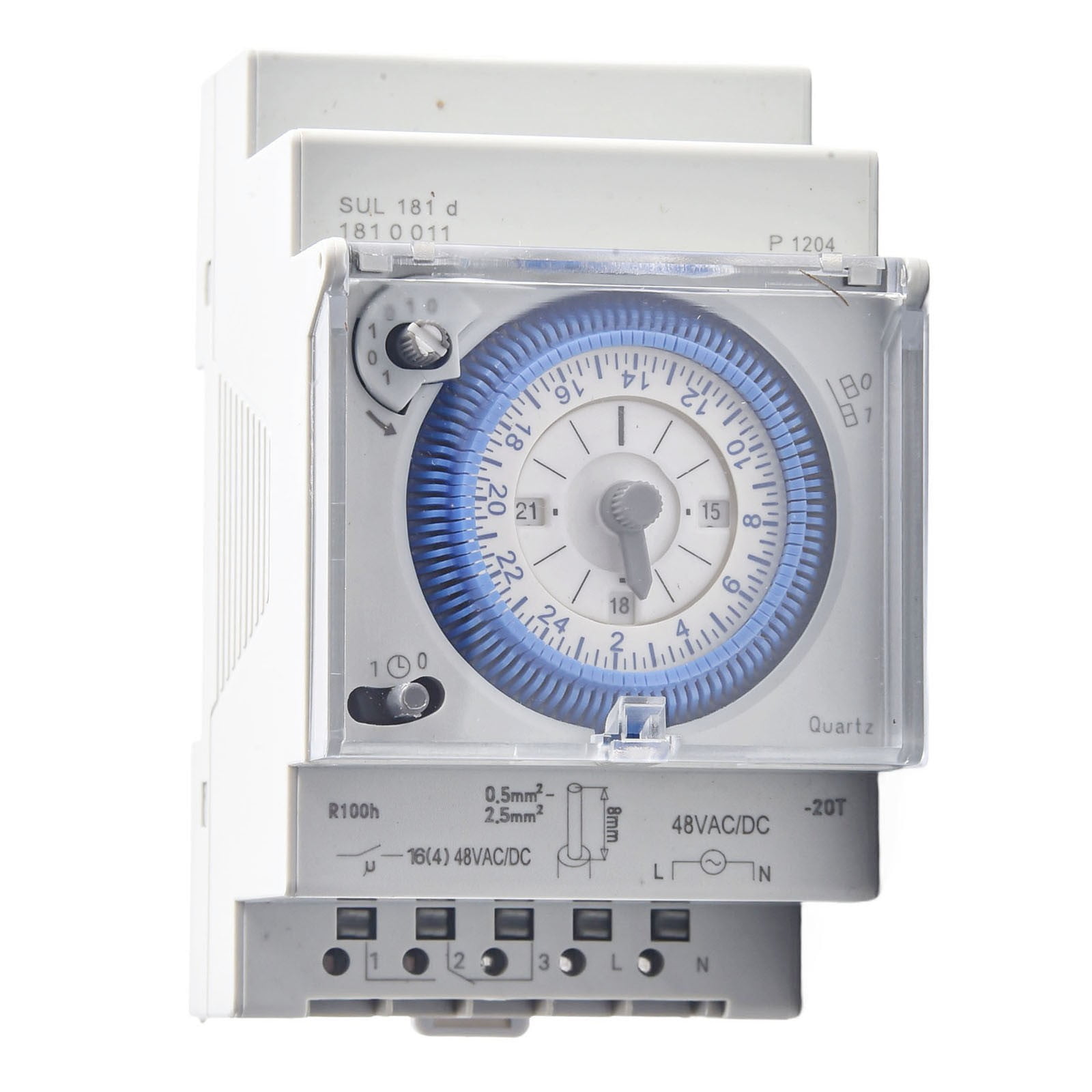 fengchenda 24-Hour Control Time Switch Sul181D-L Mechanical Timer 110 ...