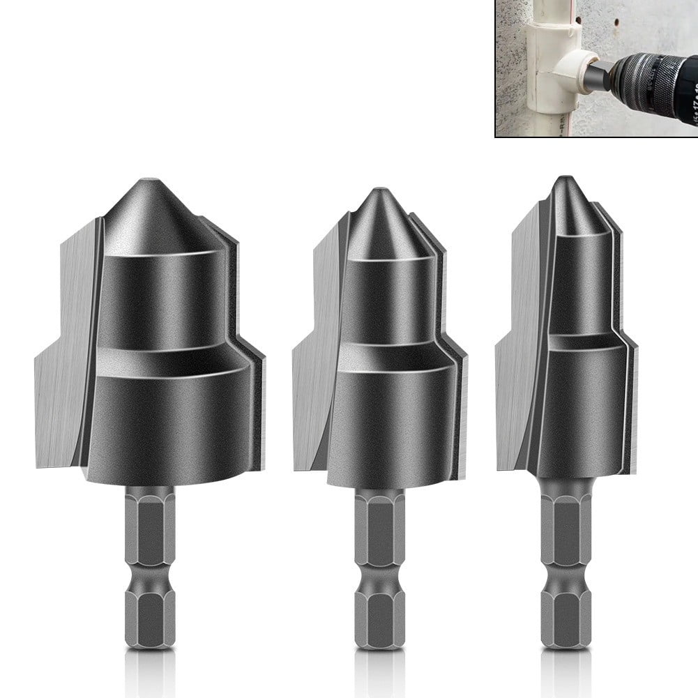 fengchenda 3Pcs Hex Ppr Lifting Drill Bit Water Pipe Expansion Drill ...