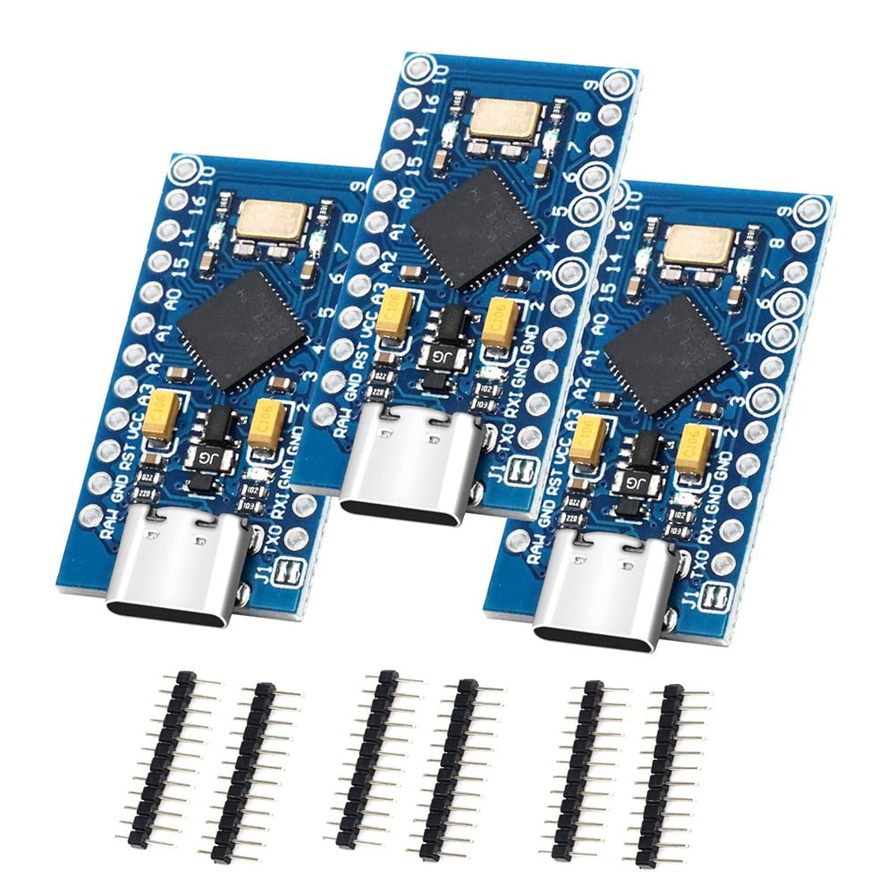 fengchenda 3Pcs Pro Mini Controller For 32U4 Chip Module ...