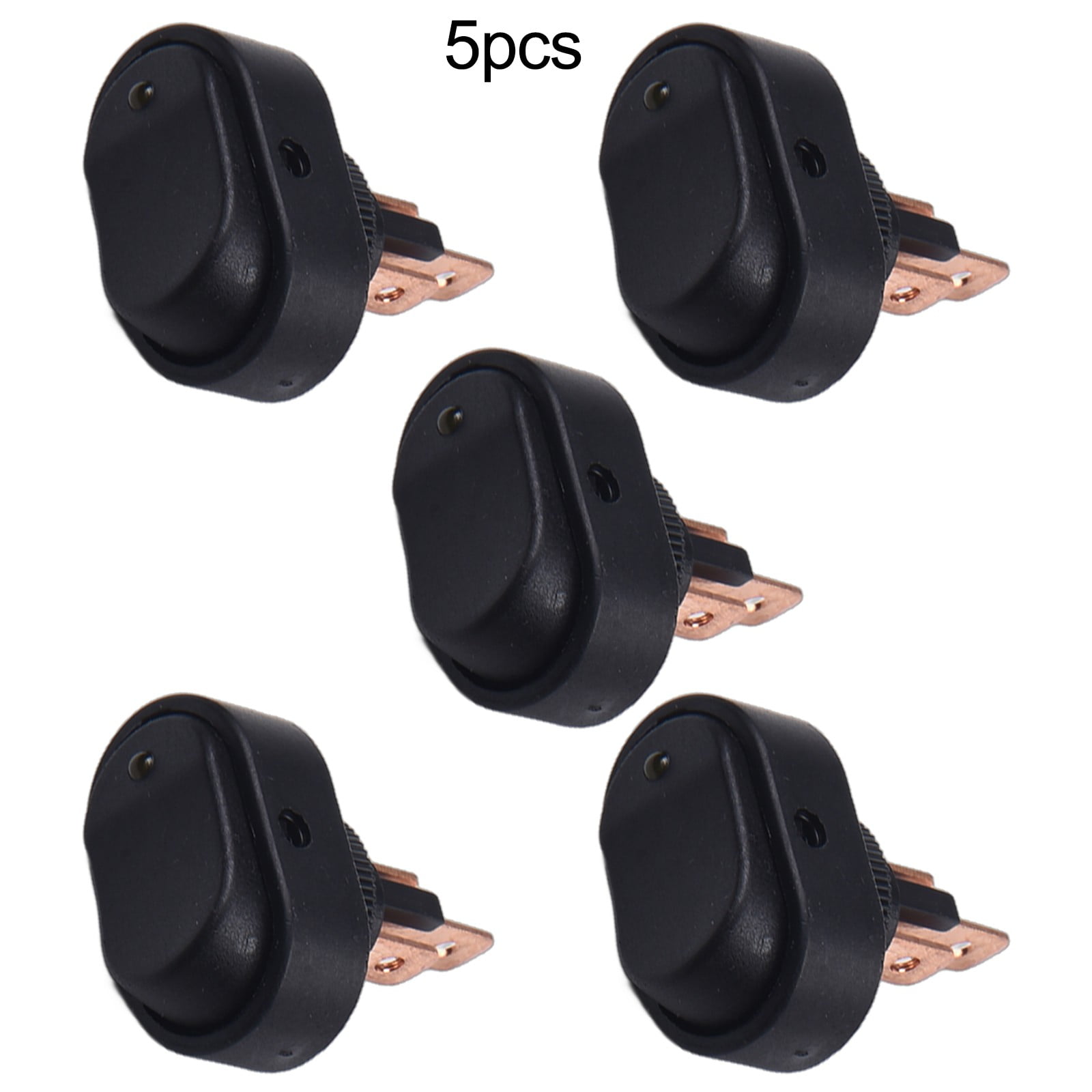 fengchenda 5 Piece Asw20D Car Boat Rocker Switch Set With Led Light ...