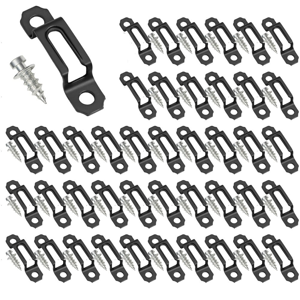 fengchenda 50Set 2 In 1 Invisible Connector Screw Fastener Laminate For ...