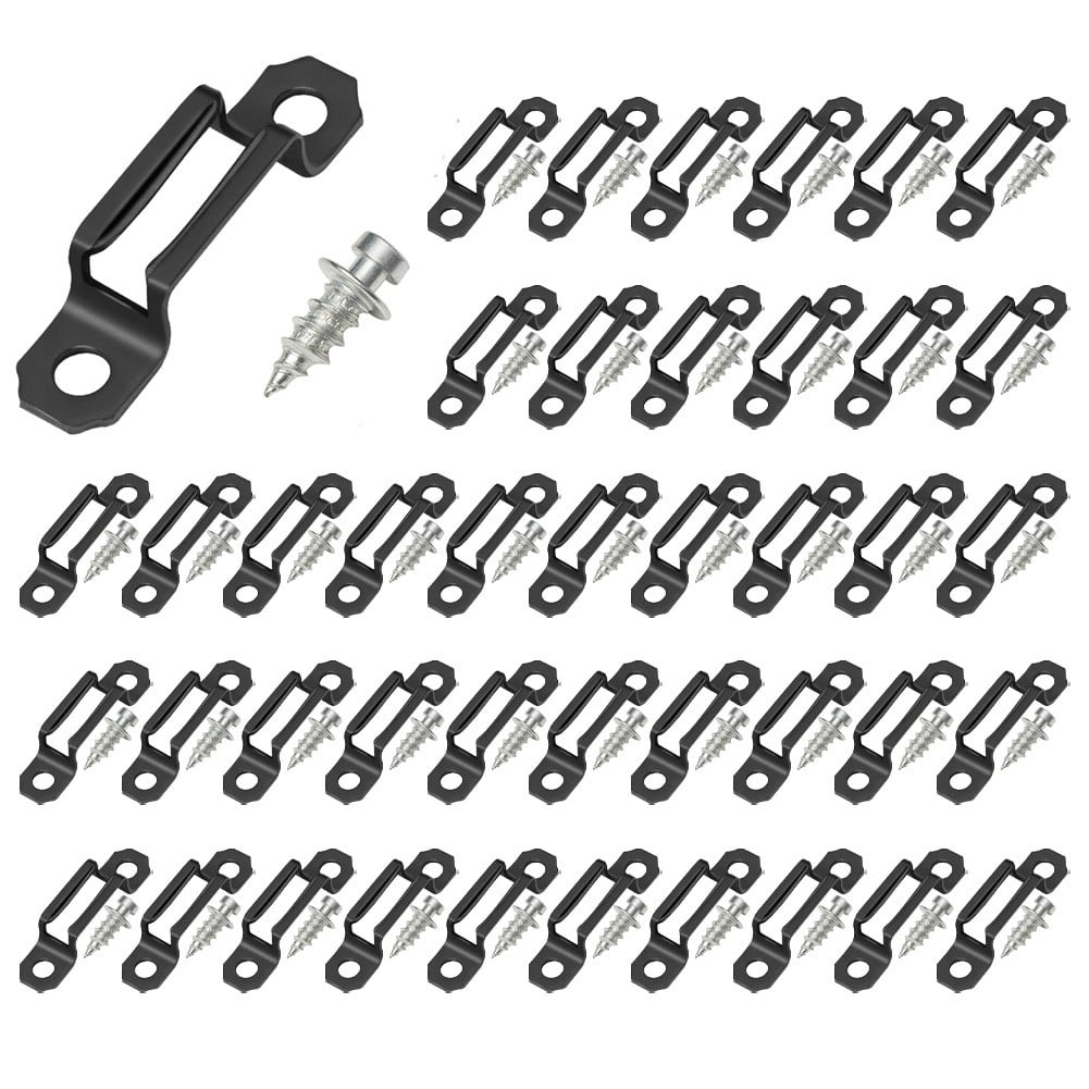 fengchenda 50Set 2 In 1 Invisible Connector Screw Fastener Laminate For ...