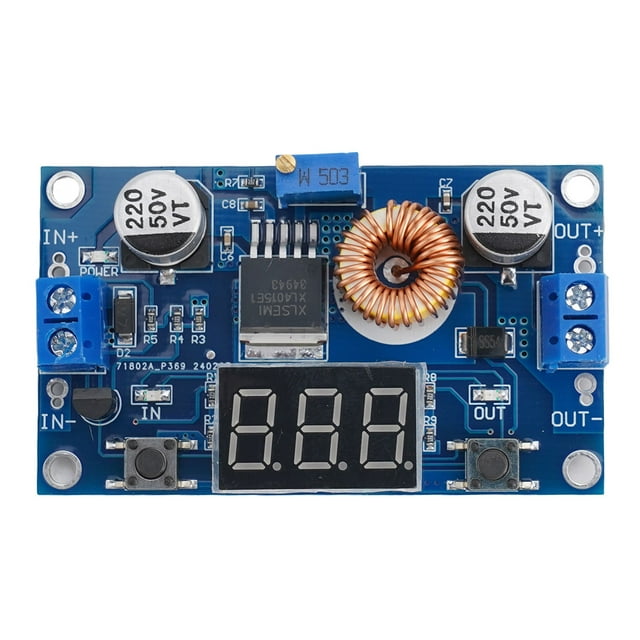 fengchenda 5A High Power 75W Dc-Dc Adjustable Step-Down Module With ...