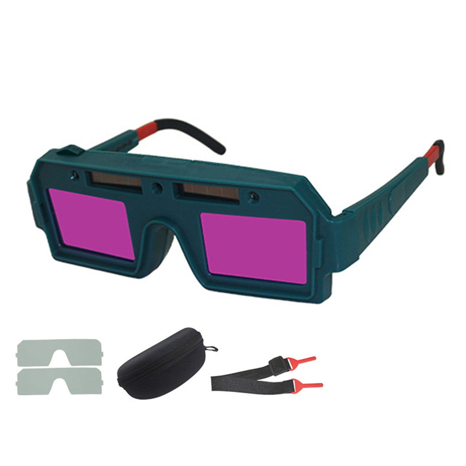 fengchenda Dimming Welding Glasses Arc Welding Solar Special Anti-Glare ...