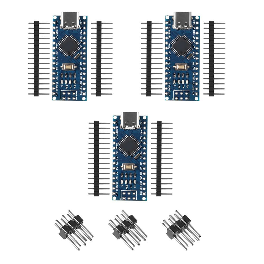 fengchenda Easy To Use 3Pcs For Nano Usb Board Modules Compatible With For Arduino - Walmart.com