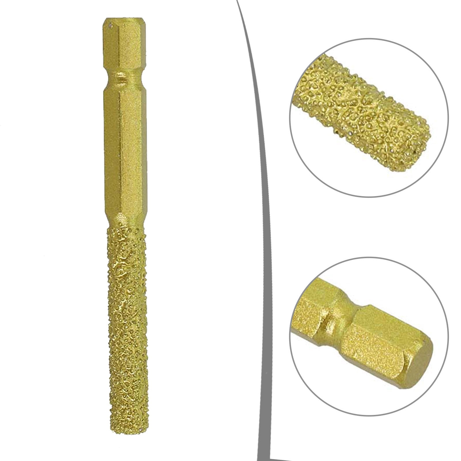 fengchenda Grinding Head Hexagonal Handle Carbide Rotary File Cast Iron ...