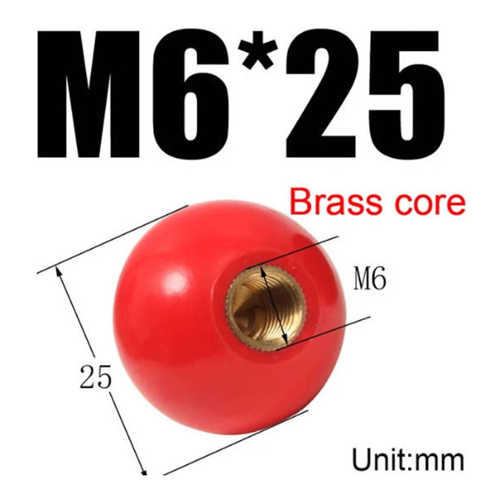 fengchenda Machine Tool Handle Ball Nut Thread Bakelite Ball Brass Core ...