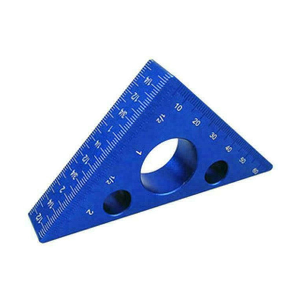 fengchenda Right Angle Ruler, 45/90 Degree Small Aluminum Alloy ...