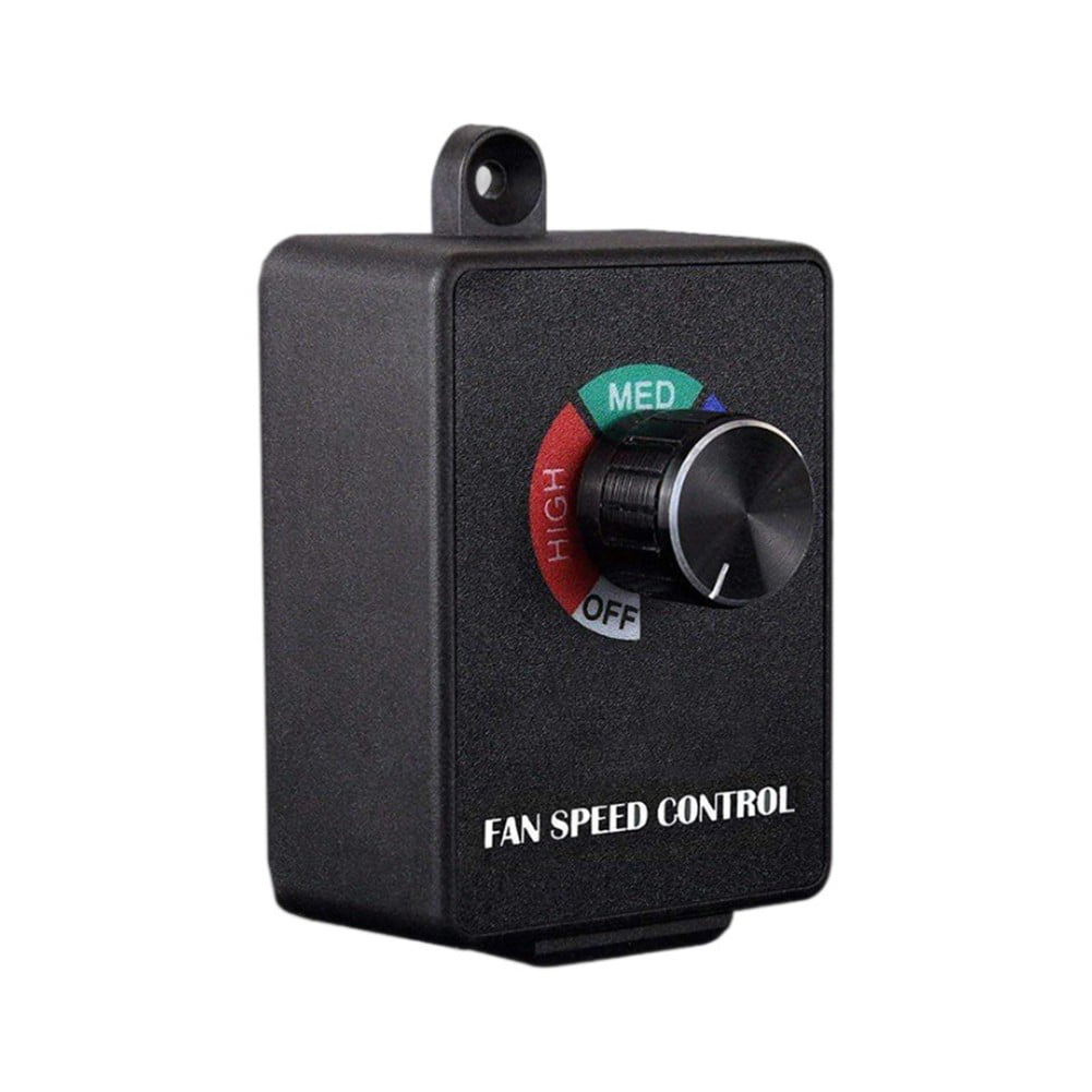fengchenda Variable Fan Speed Controller Adjuster Cordless for Duct ...