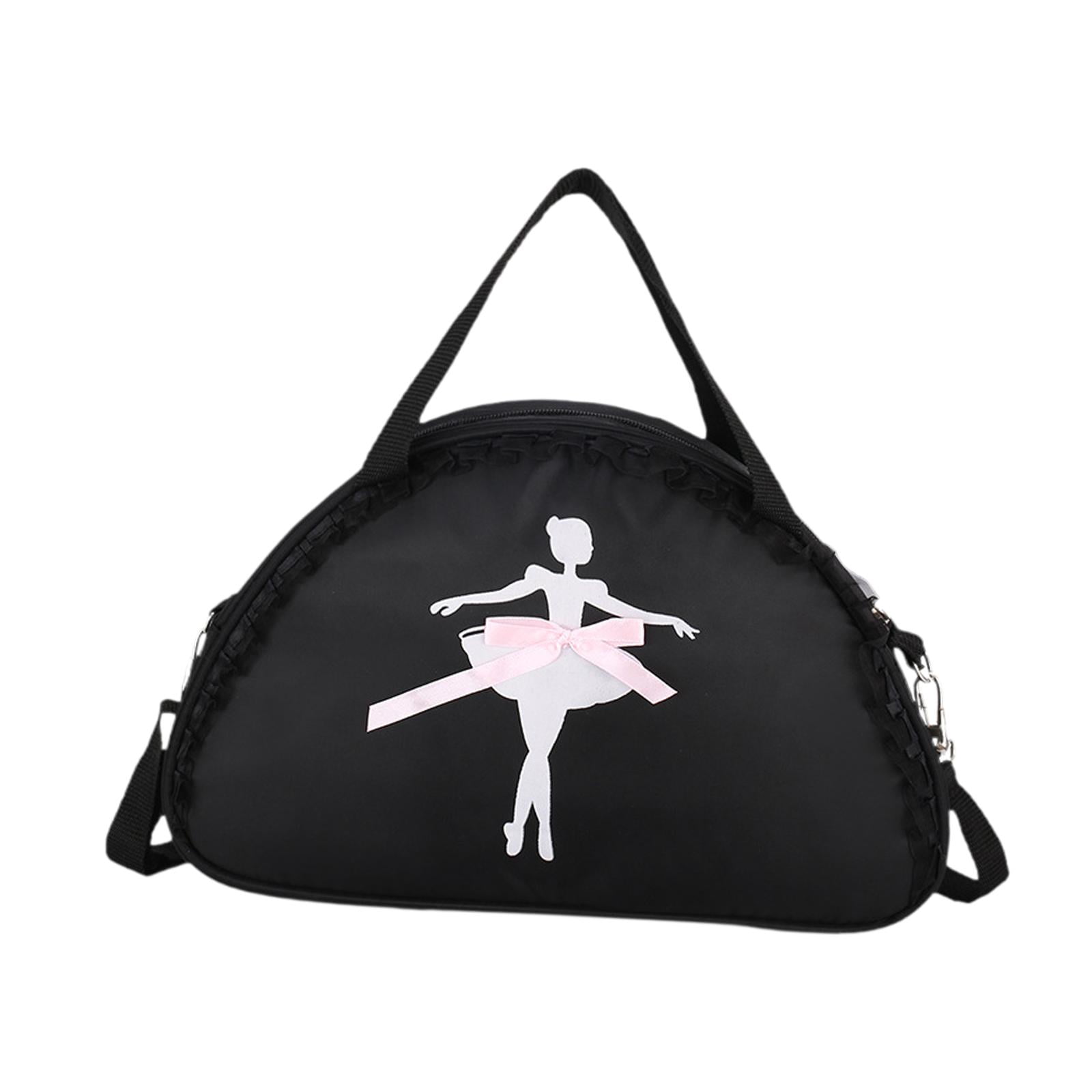 fenteer Ballet Dance Bag Girls Duffle Bag for Ballet Class Gymnastics ...
