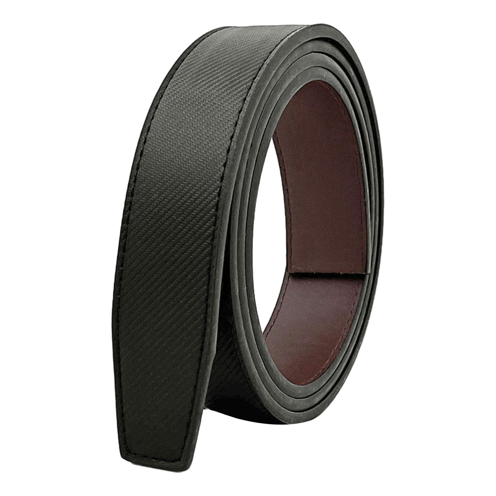 fenteer Belt Strap No Buckle 120cm Ratchet Belt Strap for Daily Wear ...