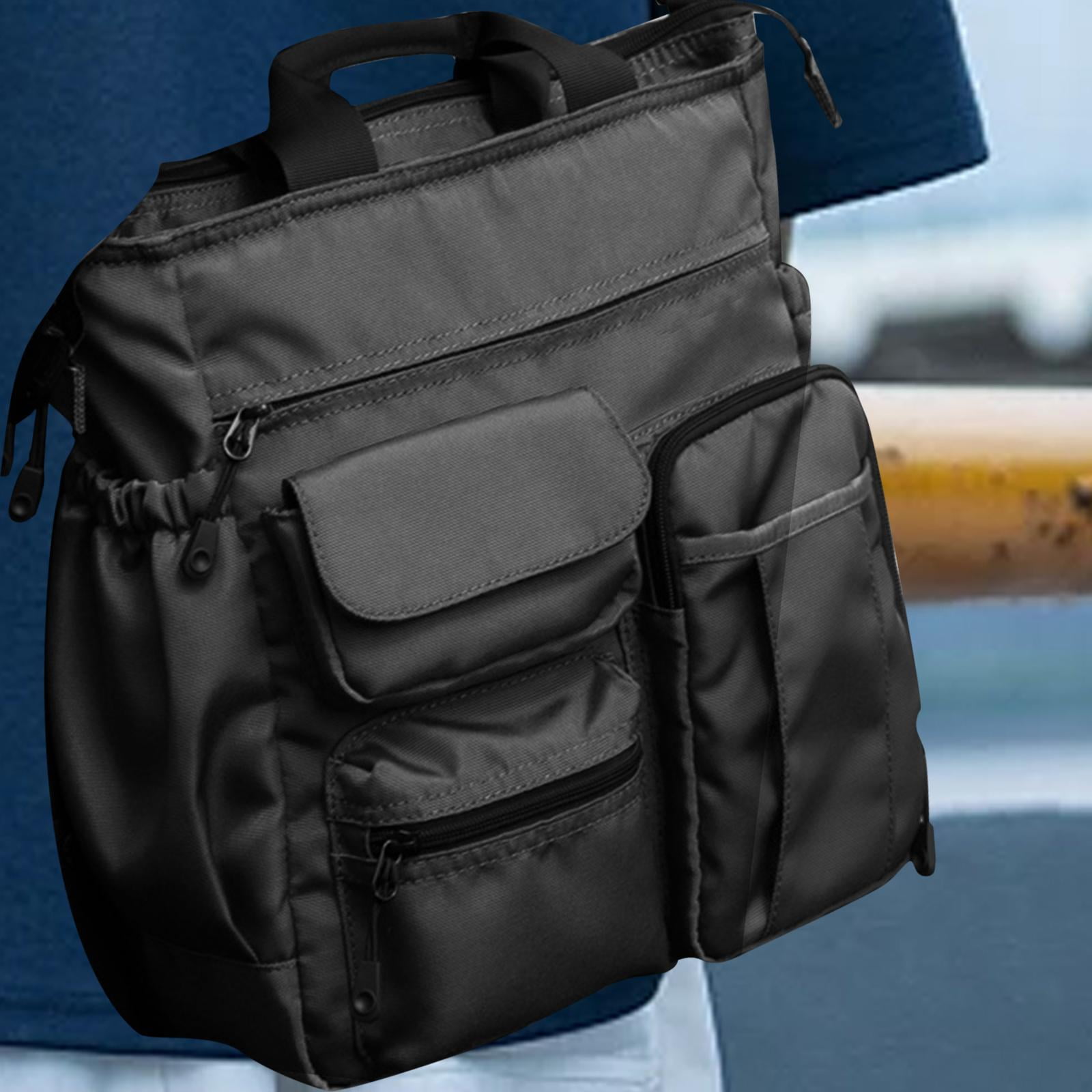 fenteer Men Briefcase Lightweight with Handle Practical Laptop Business ...