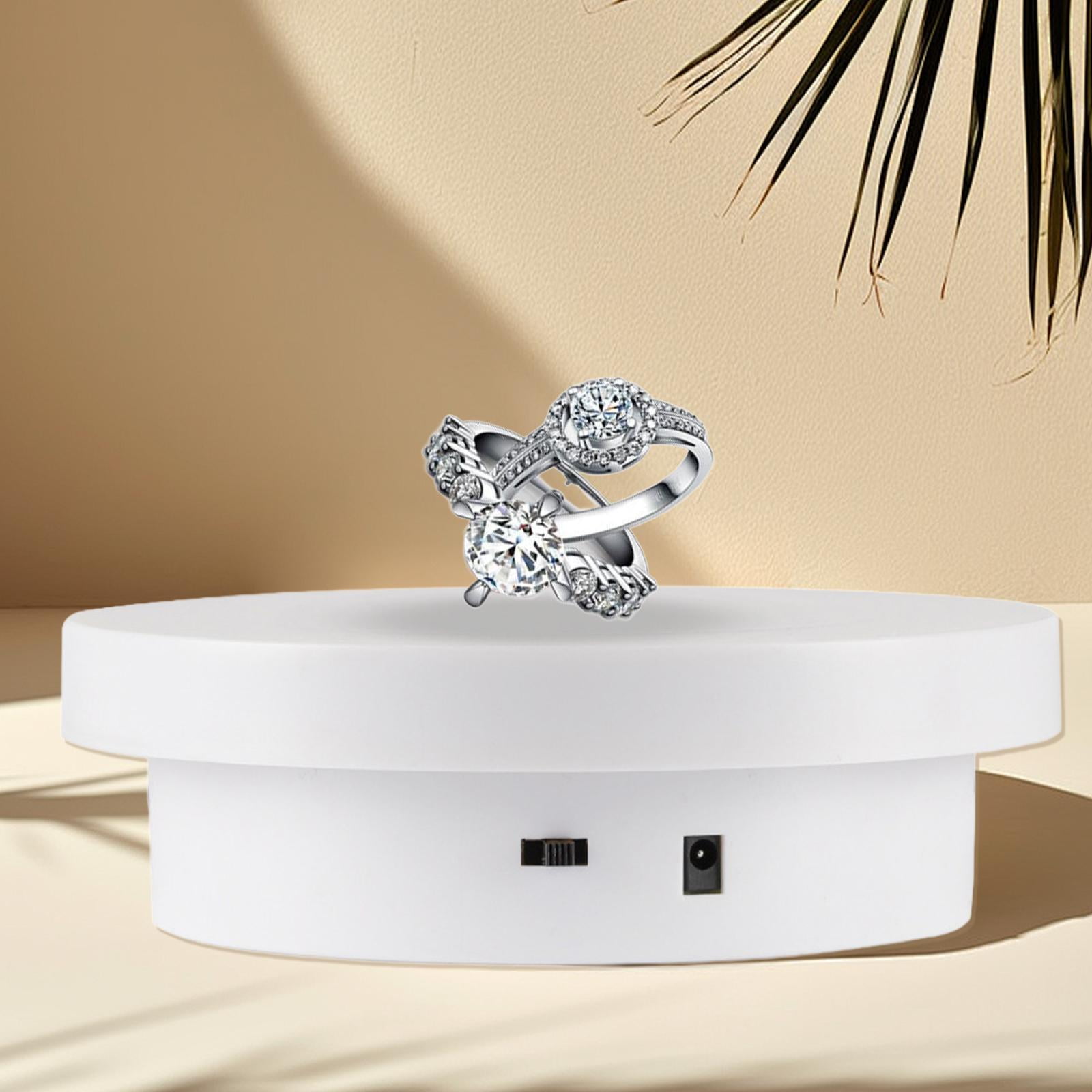 fenteer Motorized Rotating Display Stand Electric Rotary Table for ...