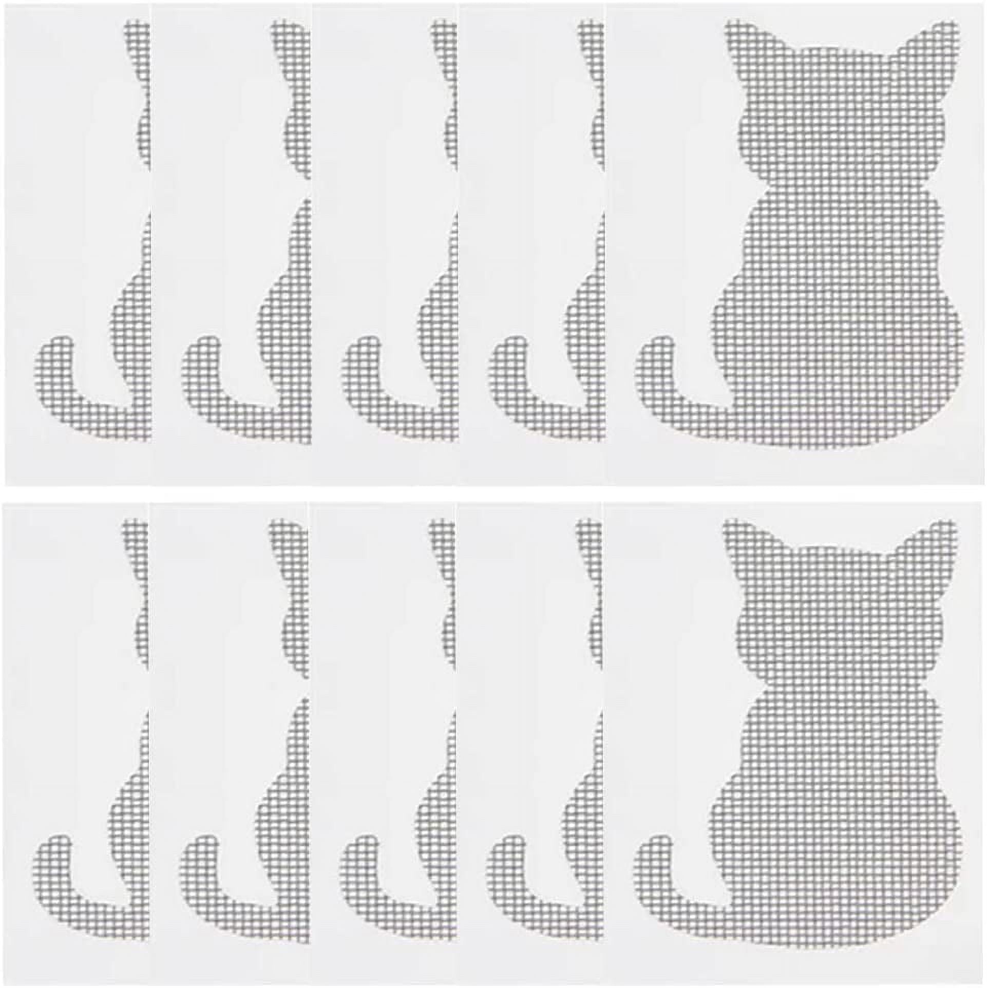 fenze 10Pcs Door Window Screen Repair Patch Set, Sliding Pet Mesh ...