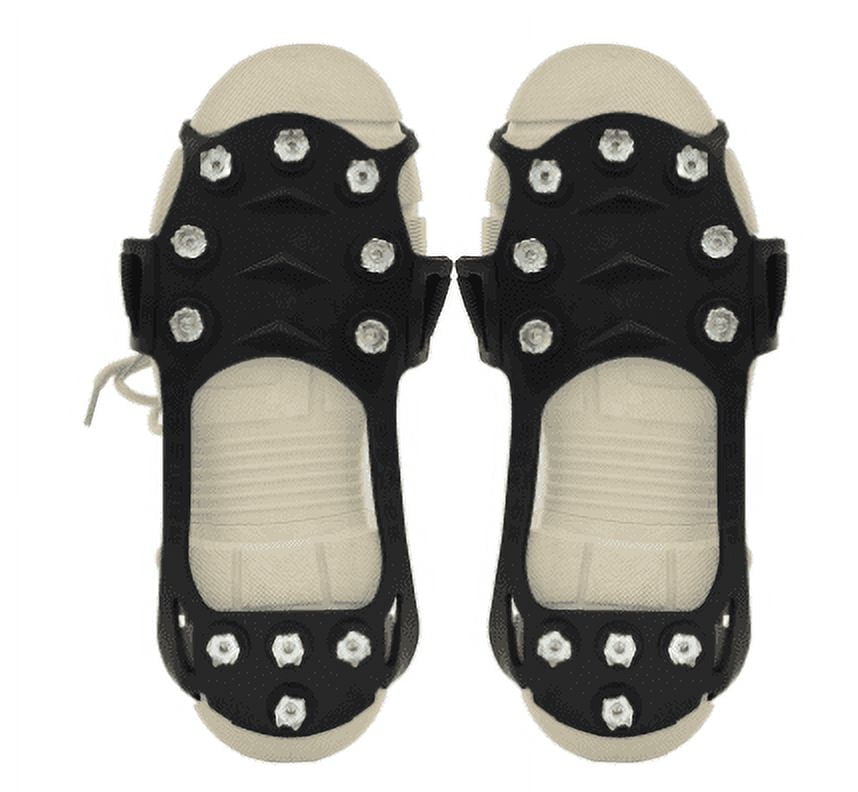 fenze 11 Spikes Crampons, Upgraded Version Stainless Steel Anti-Slip ...