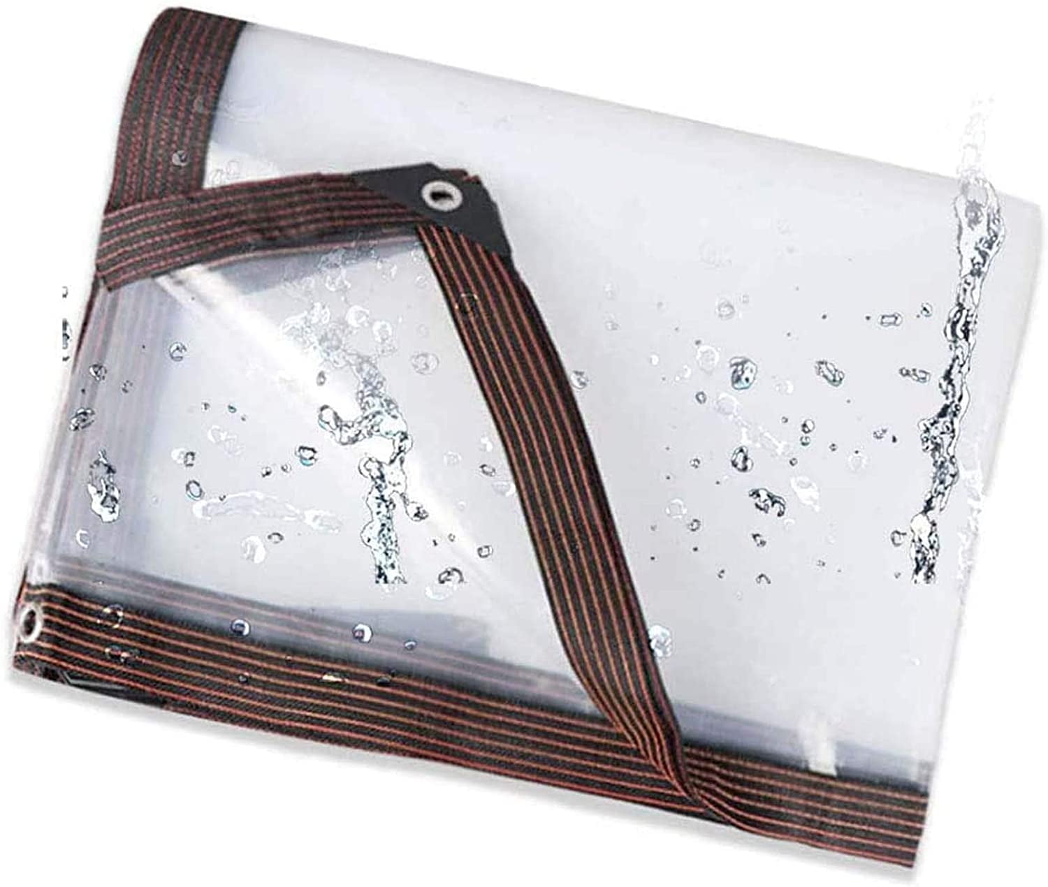 fenze Clear Tarps Heavy Duty Waterproof 7x13 Feet, Transparent Tarp ...