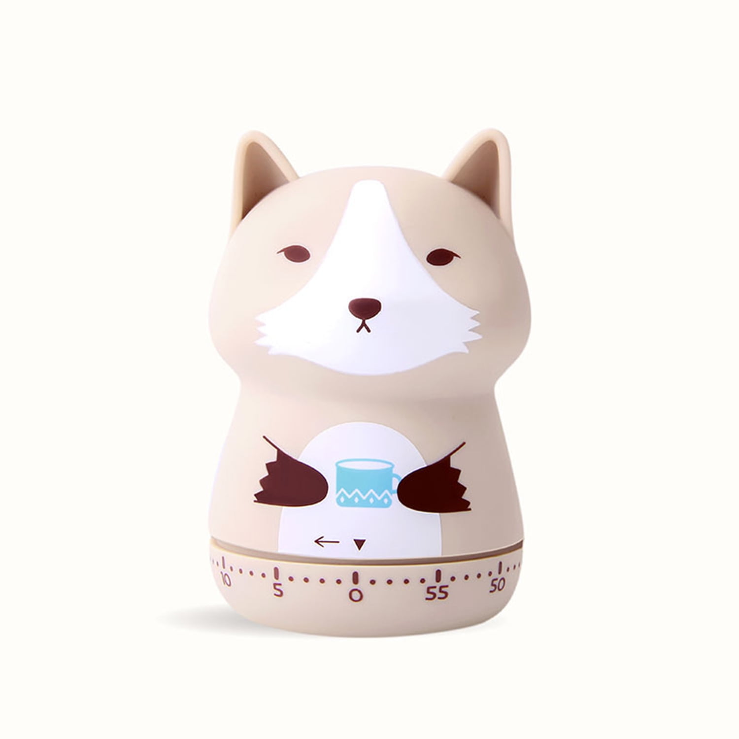 fenze Cute Kitchen Timer, 60 Minutes Timer 100% Mechanical Wind Up Egg ...