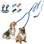 AUTOWT Double Leash for Two Dogs, No Tangle 360°Swivel with 4 Handles ...
