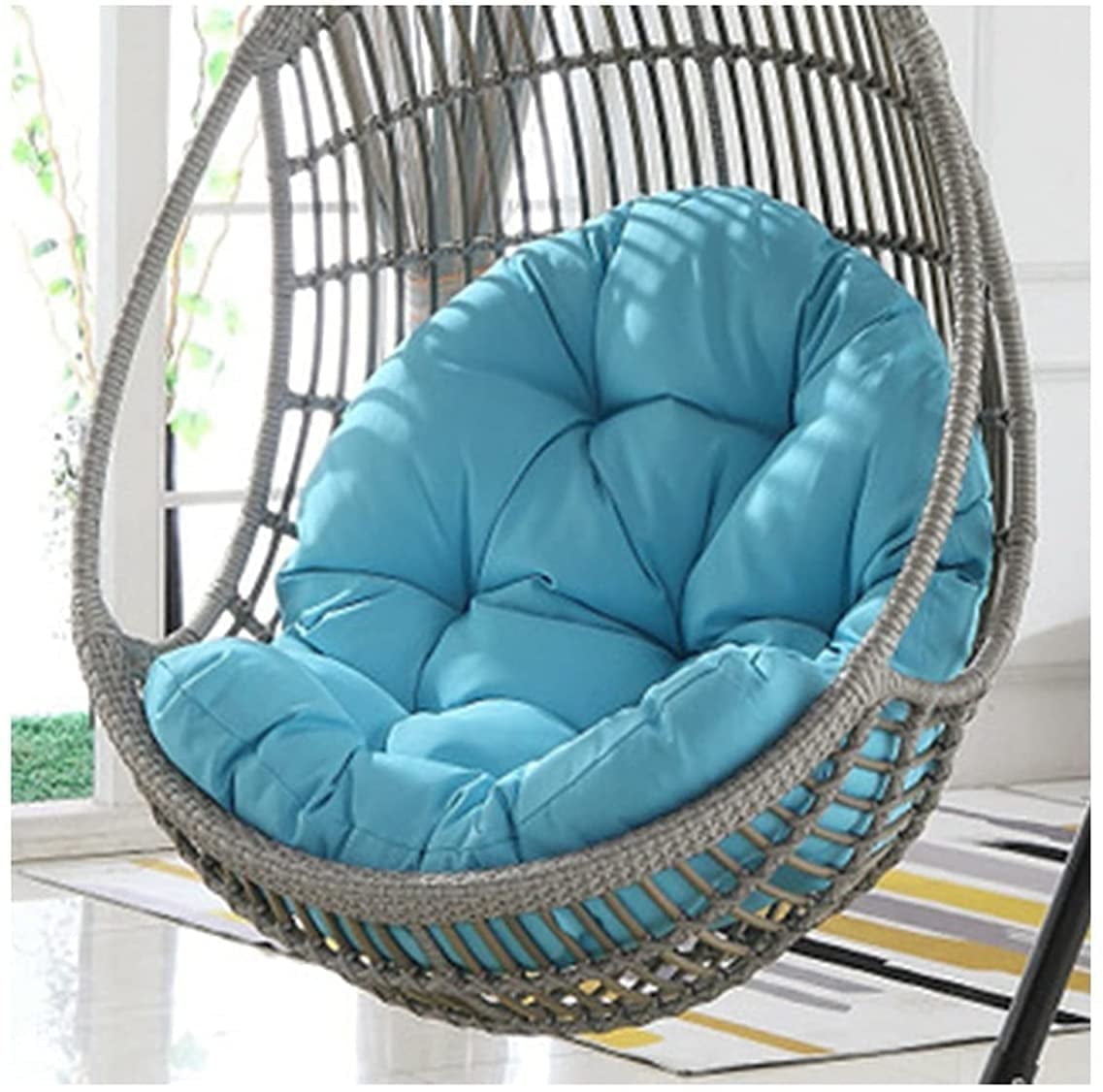 fenze Terrace Wicker swing Wicker egg hanging chair Hammock Hanging ...