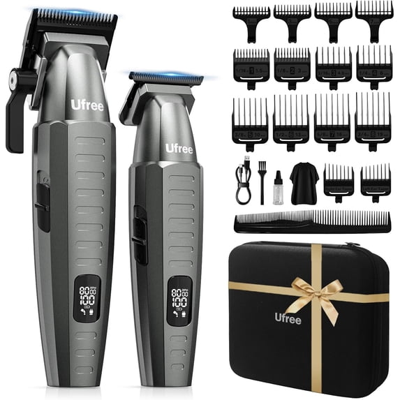 fessional Hair Clippers for Men with Bag, Mens and Trimmers Set, Barber ...