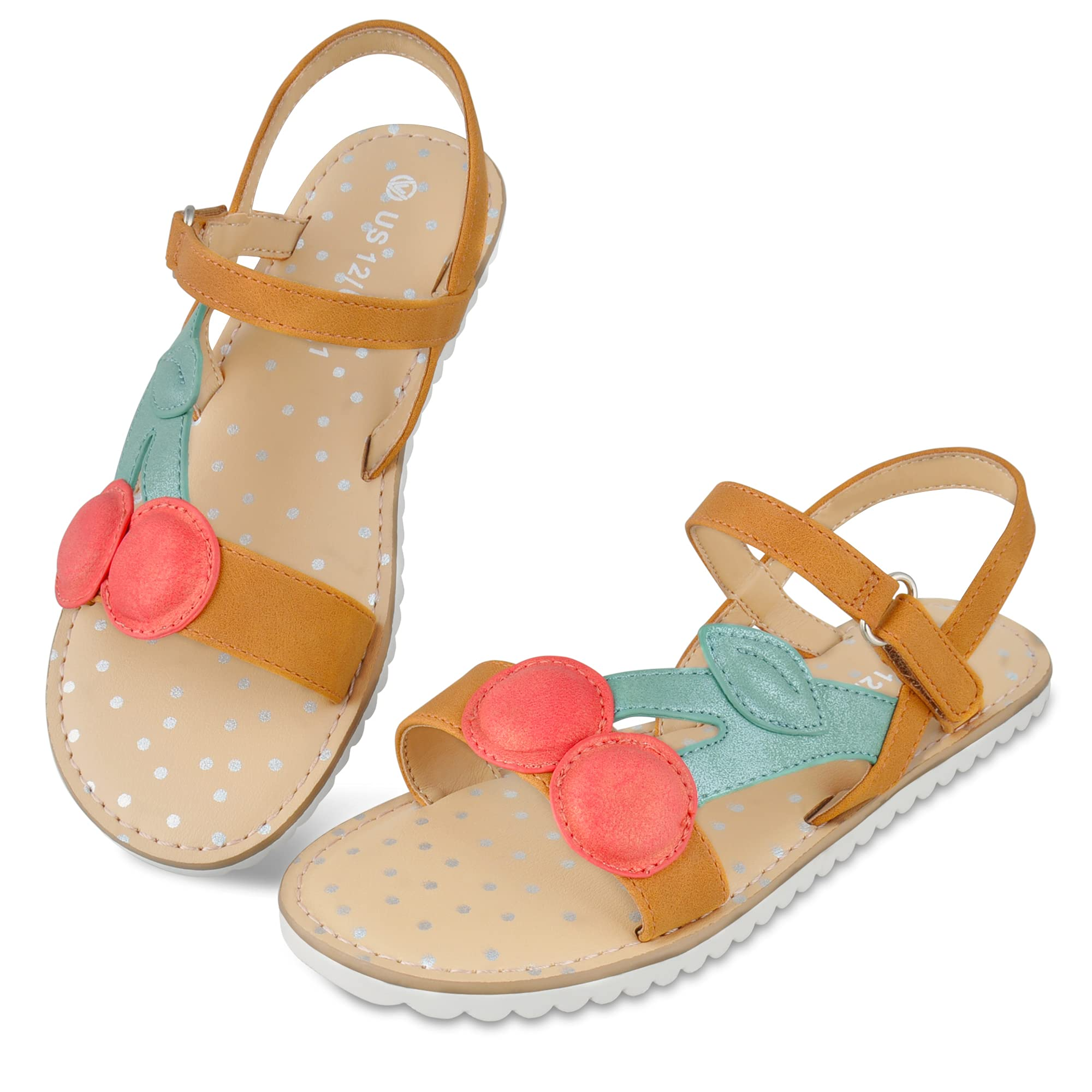 festooning Girls Sandals Open Toe Cute Bow Princess Summer Dress ...