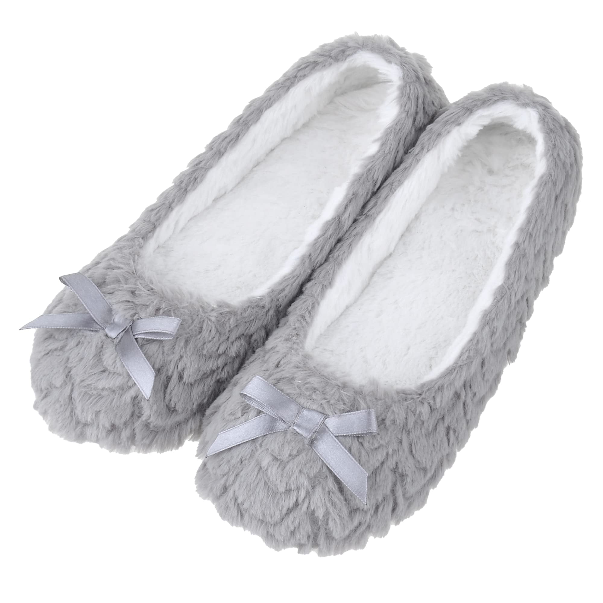 festooning Women's Ballerina Slippers Comfy Memory Foam House Slippers ...