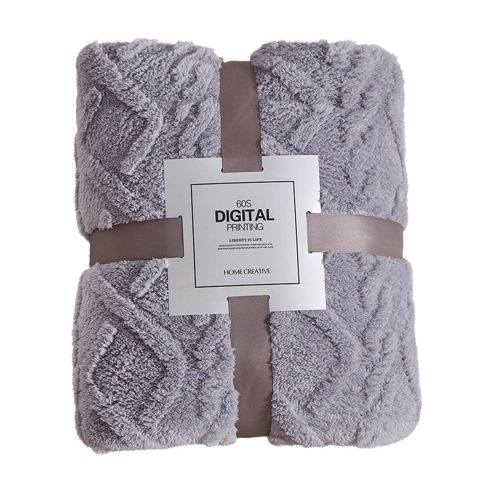 ffeta Solid Blanket, Coral Velvet Flannel Thickened Cover, Kid's Couch ...