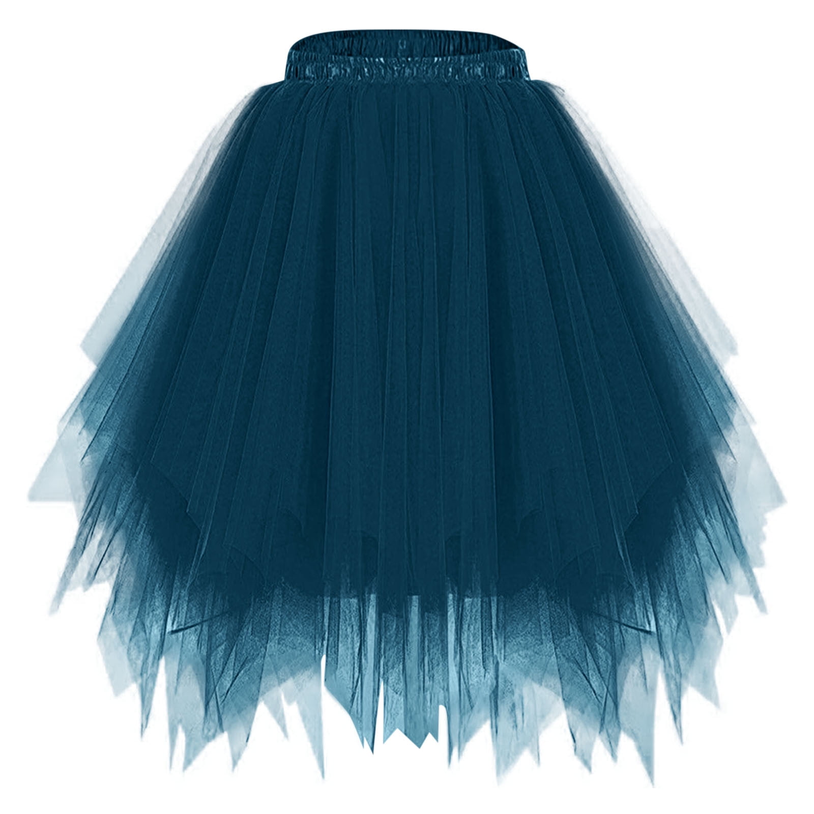 fheaev Dancing Skirt For Women Fashion Color Skirts Pleated Gauze Short ...