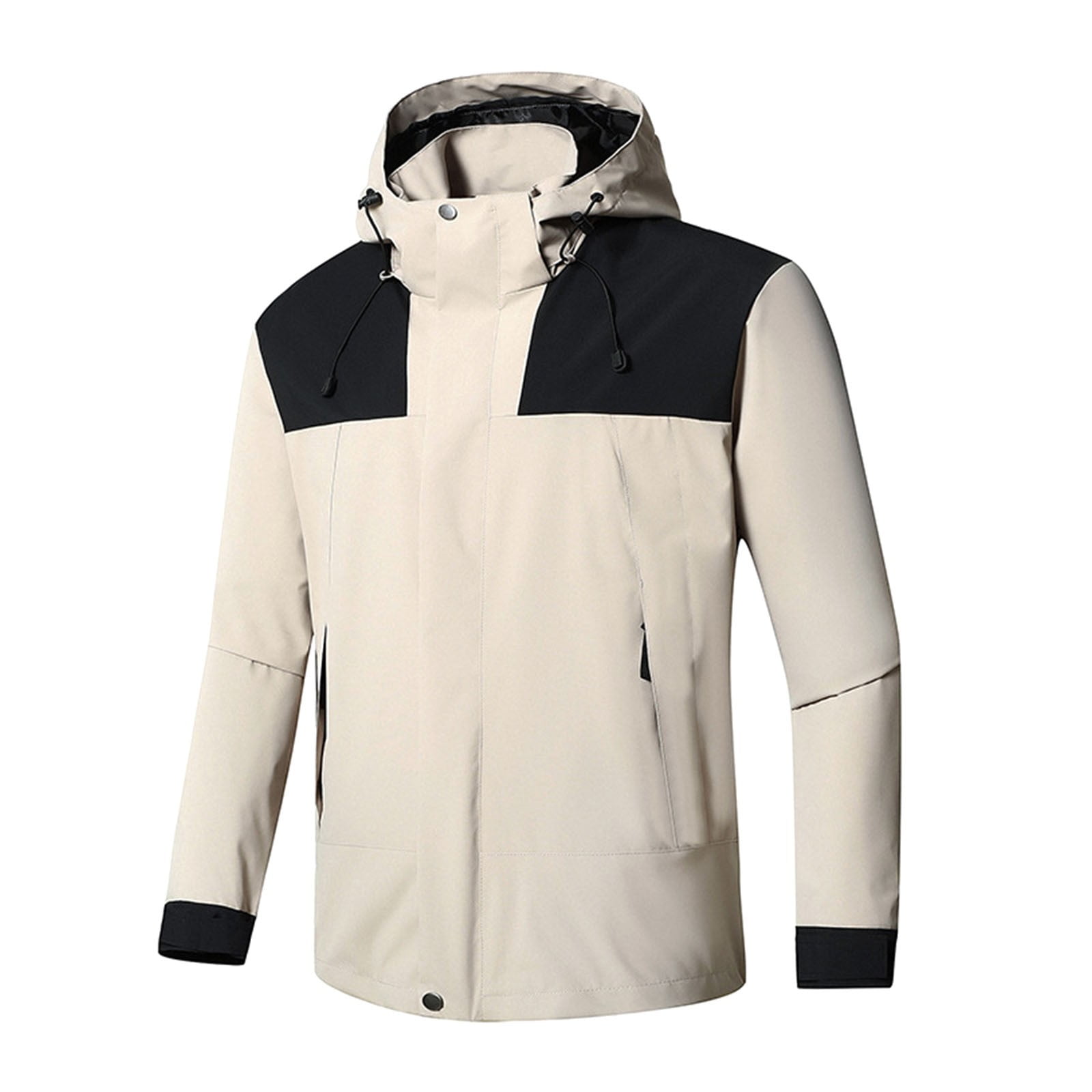 fheaev Outdoor Jacket For Men Rain Jacket Waterproof Softshell Jacket ...