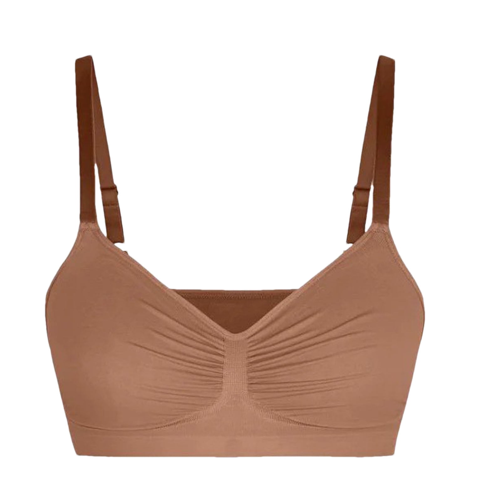 fheaev Sports Bras for Women High Support Criss Cross Back Bras Shock ...