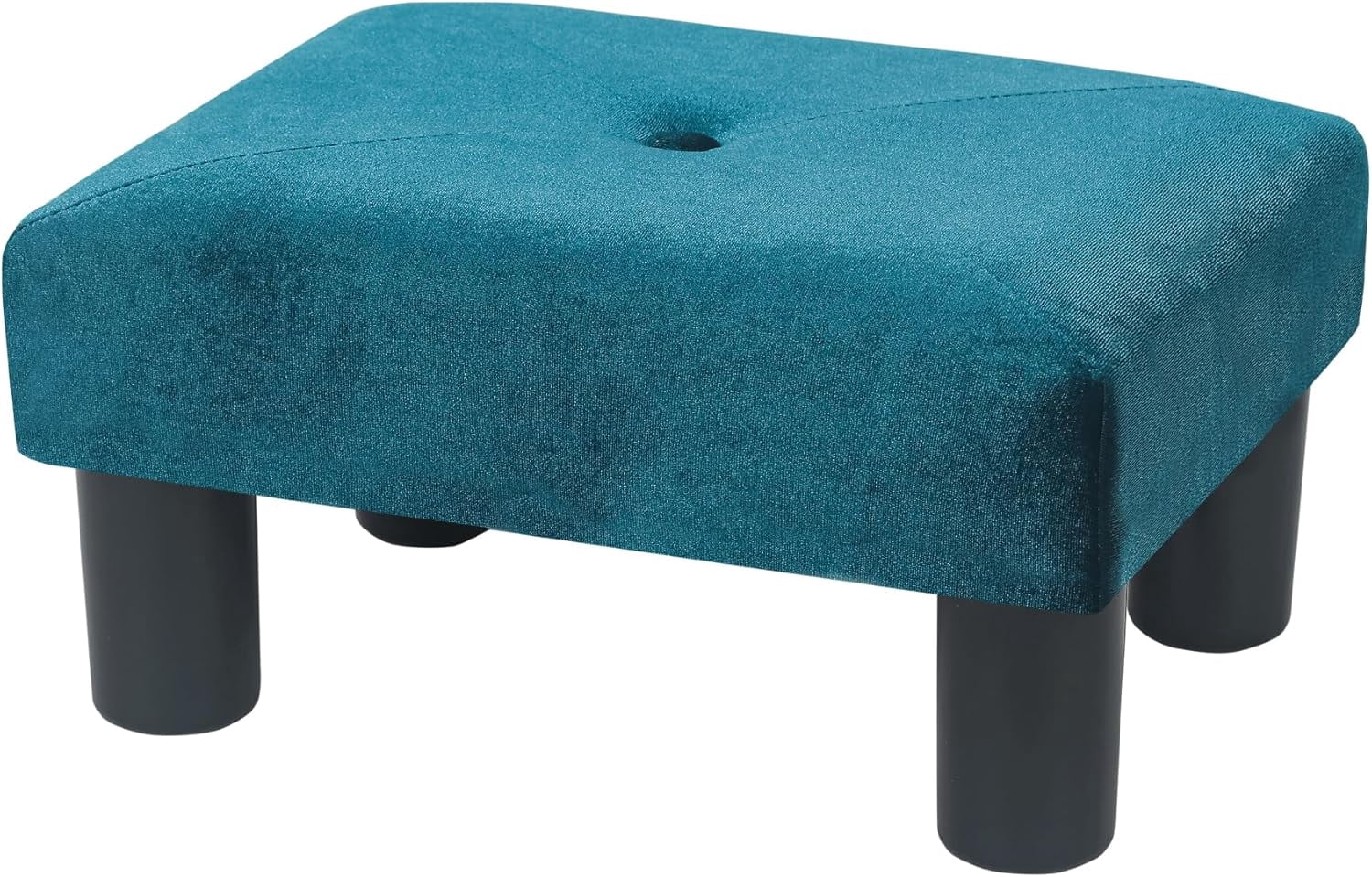 fhxbjoi 15.4" Linen Small Footstool Ottoman for Footrest Modern ...