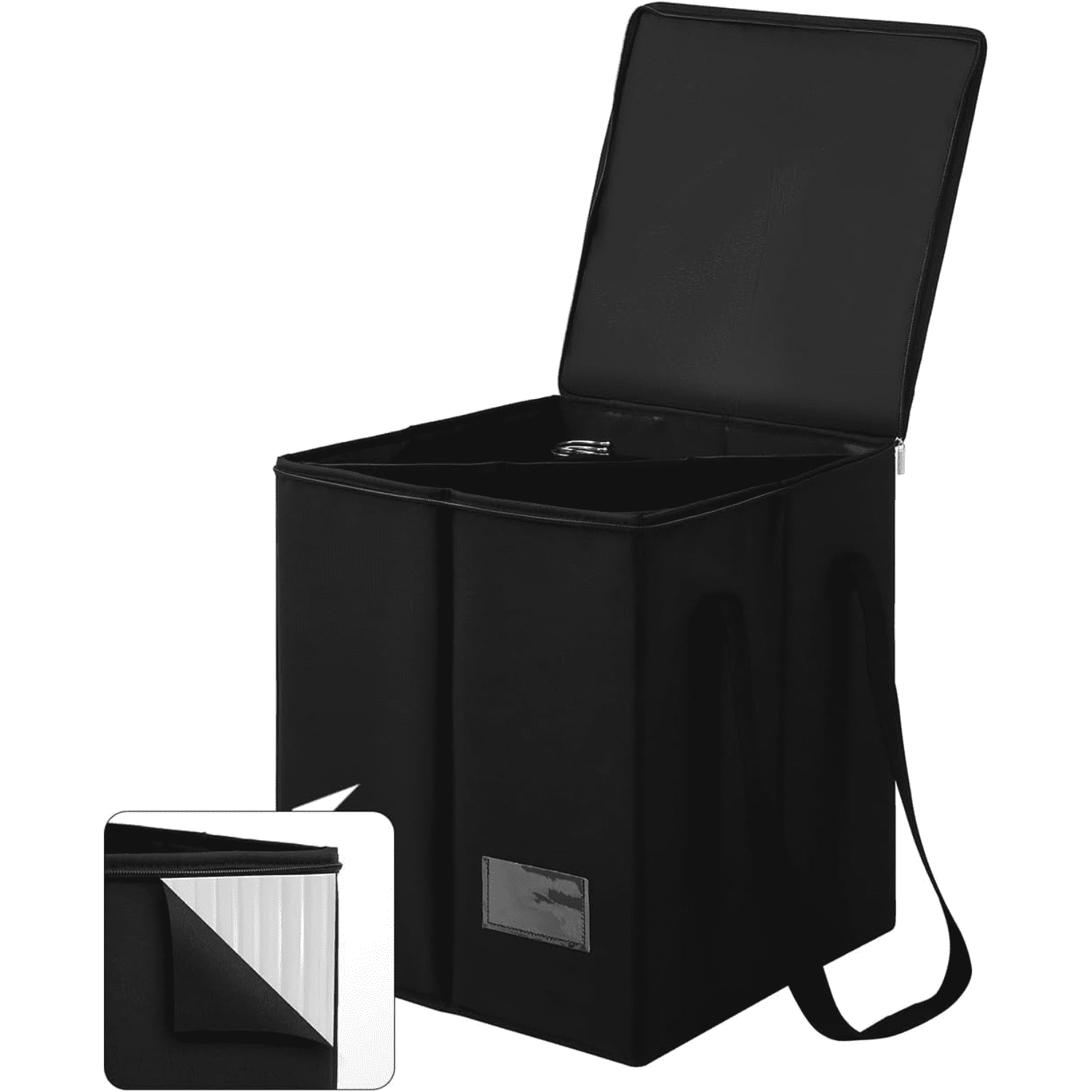 fhxbjoi Clothes Hanger Organizer Bag-Rigid Hanger Storage Containers ...