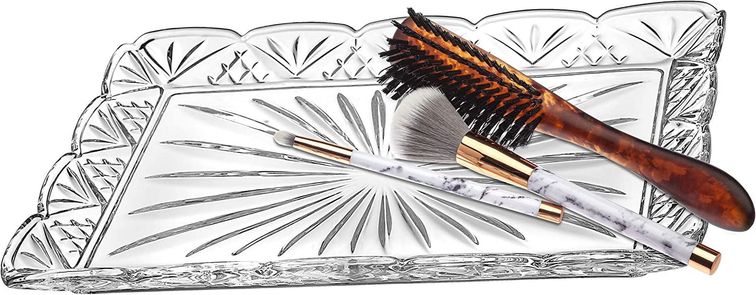 fhxbjoi Dublin Guest Towel Tray Vanity Tray and Bathroom Tray 12X8 ...