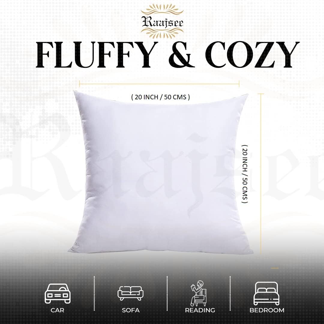 fhxbjoi HIPOTY 12x20 Throw Pillow Inserts Set of 2 Soft Fluffy Down ...